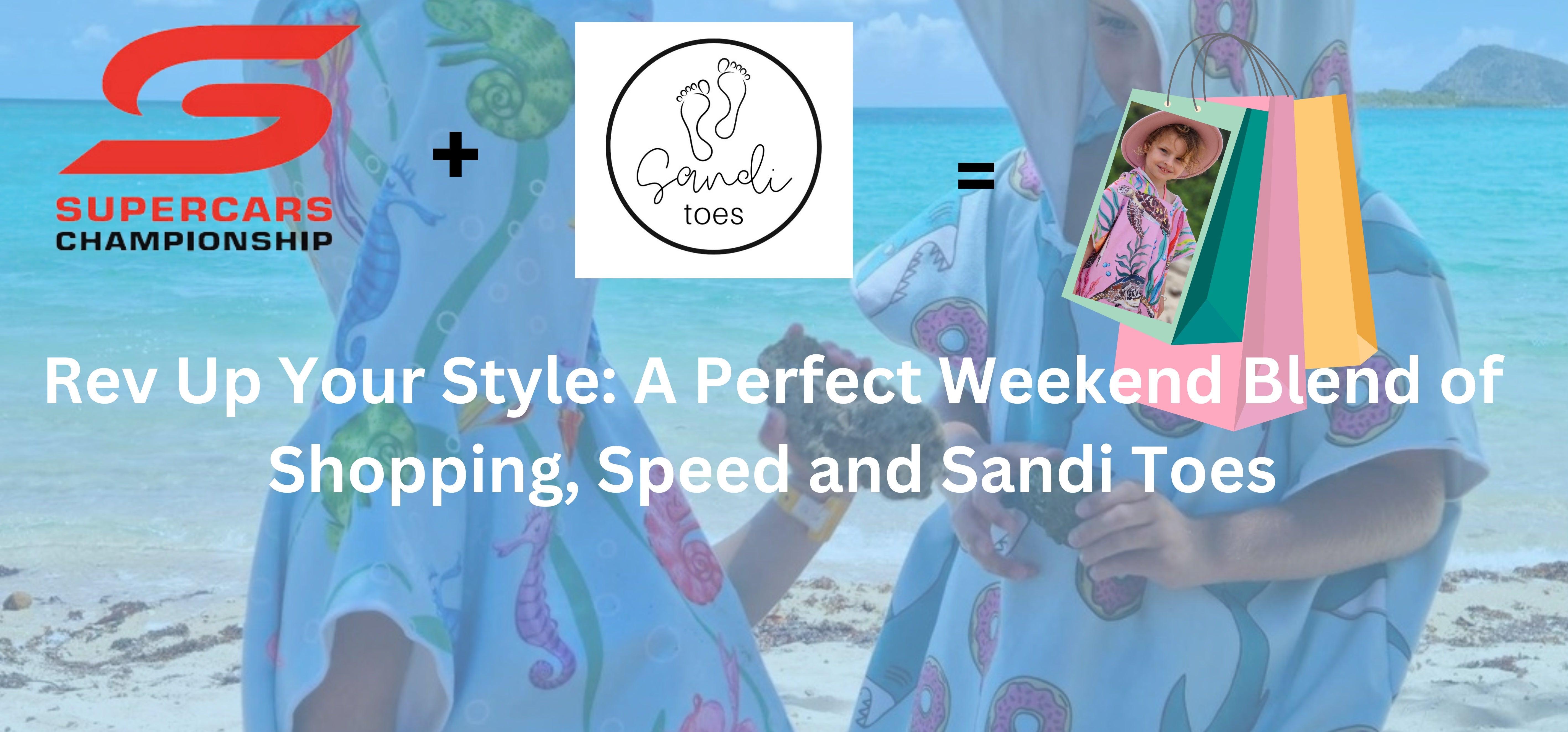Rev Up Your Style: A Perfect Weekend Blend of Speed and Sandi Toes